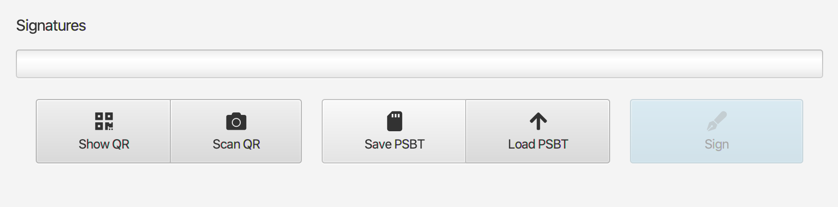 Setup a Coldcard wallet - Sparrow Wallet